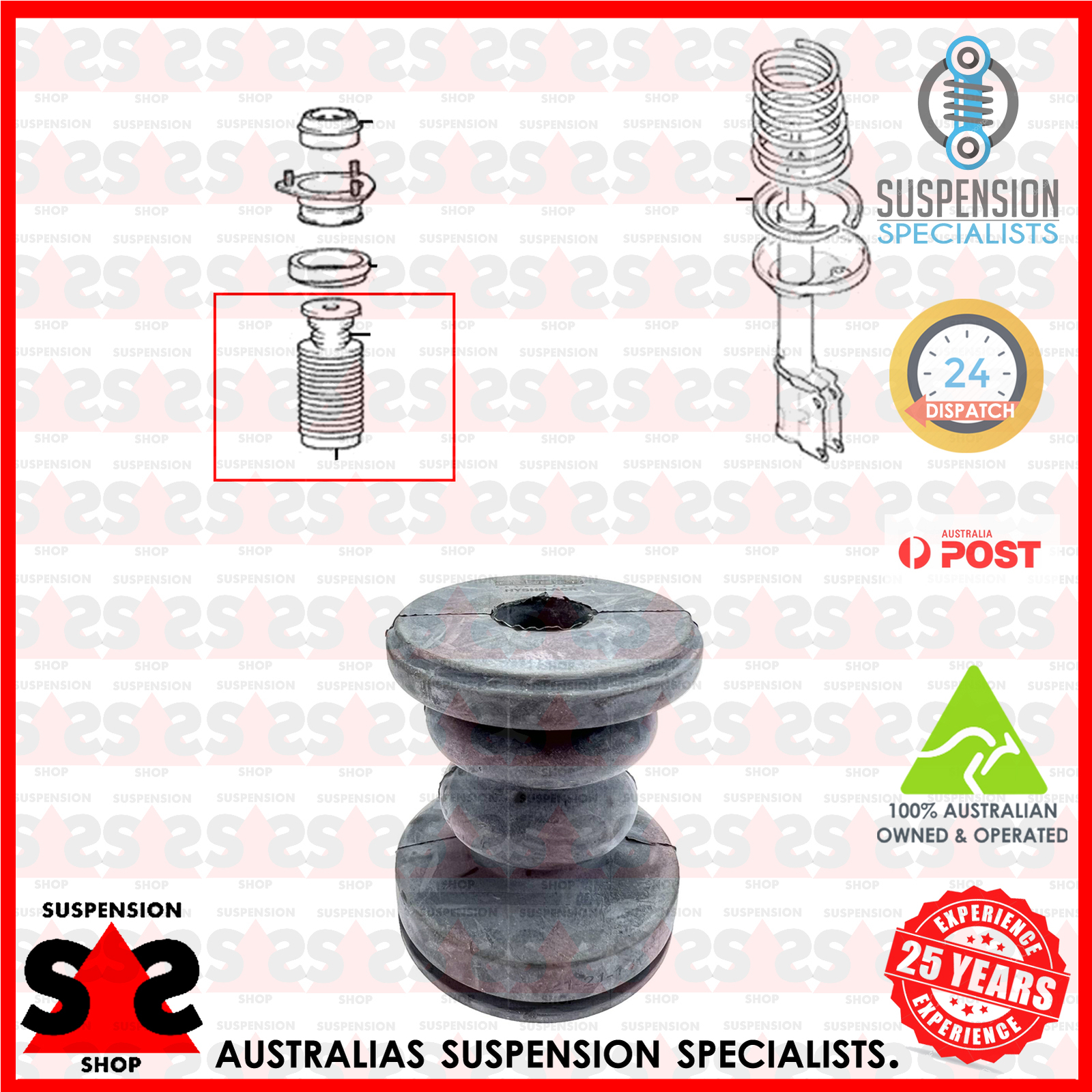 Rear Axle Rubber Buffer, Suspension Suit HYUNDAI Accent Iii (Mc) 1.6 ...