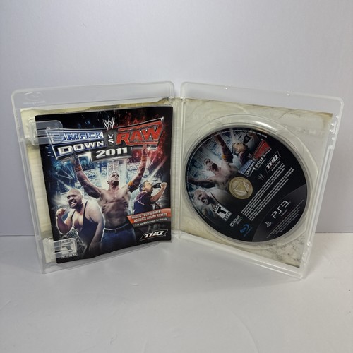 WWE SmackDown Vs Raw 2011 PS3 PlayStation 3 Complete CIB | eBay