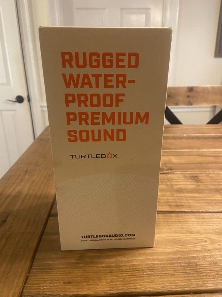 Turtlebox Ranger Portable Bluetooth Speaker Outdoor, Waterproof, Tan | eBay