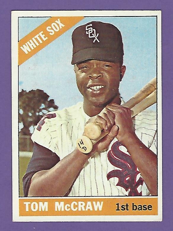 1966 Topps - #141 Tom McCraw - Chicago White Sox - ExMt+ (rj) | eBay