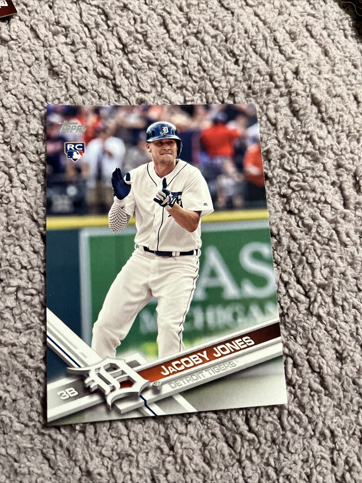2017 Topps Series 1 Jacoby Jones RC Rookie Detroit Tigers #139 | eBay