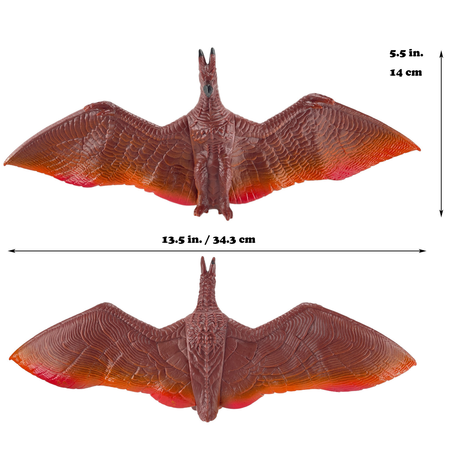 13.5" Godzilla King of the Monster Movie Rodan Kaiju Action Figure Toy ...