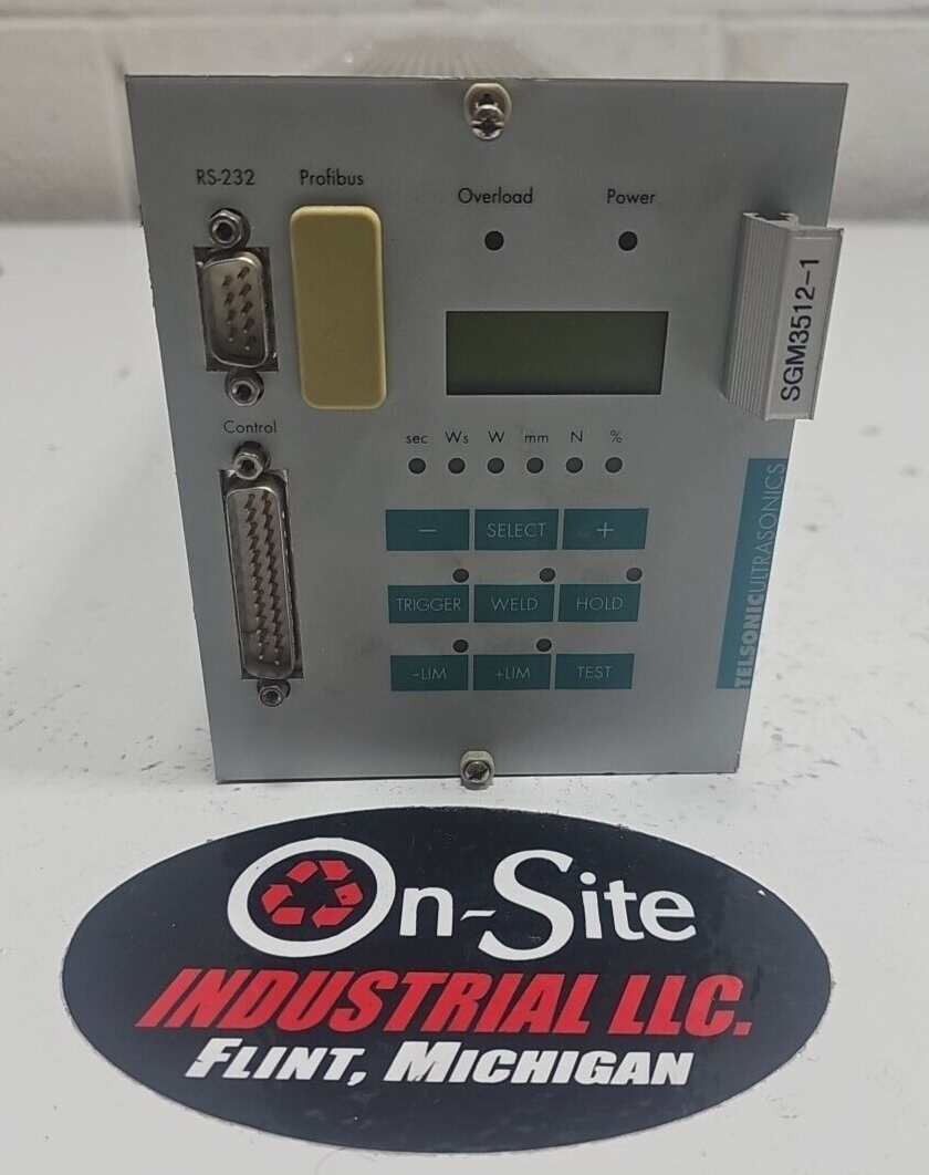 Telsonic Ultrasonics SGM3512-1 Welding Generator 1200W. | eBay