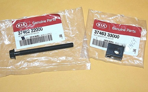 NEW Hyundai Kia Generator Alternator Adjuster Nut 37463-33000 & Bolt ...