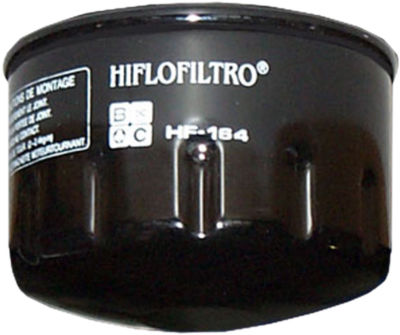 Hiflofiltro Oil Filter, Black HF164 for BMW F650GS F700GS F800GS F800GT ...