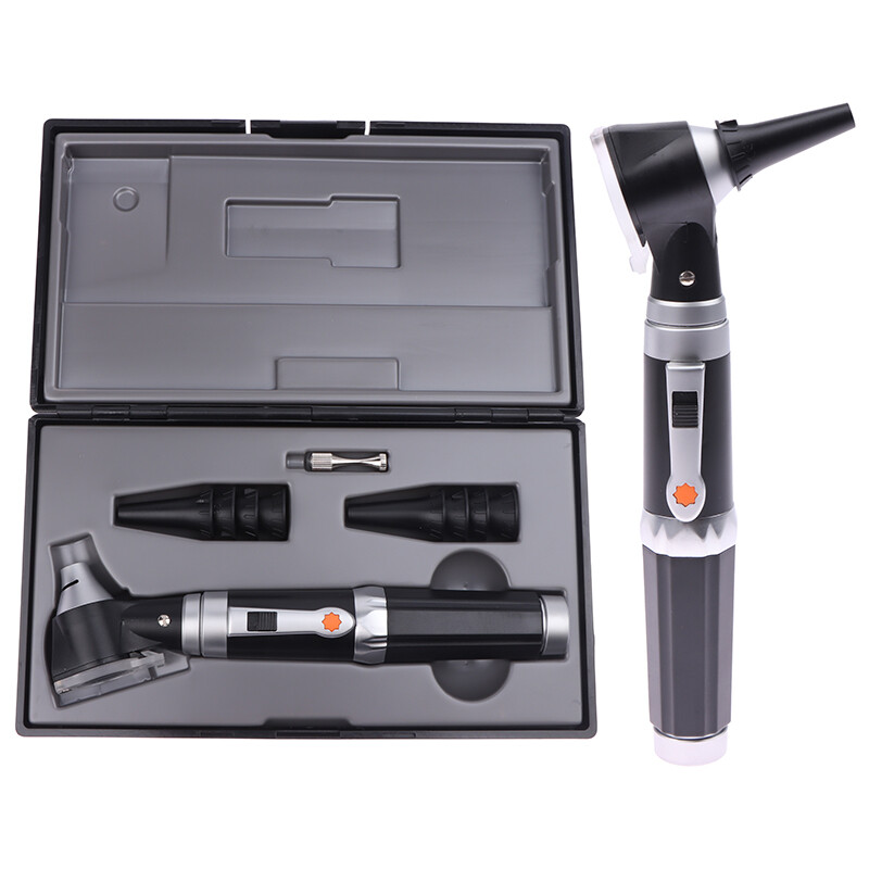 Professional Otoscope Kit Pen Shape Earcare Diagnostic Medical Ear Nose ...