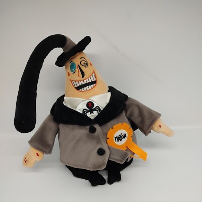 Disney The Nightmare Before Christmas Mayor 12" Plush Toy Head Turns ...