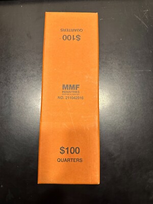 Quarter Rolls Storage Box $100 Capacity Hold 10 Wrapped Coin Rolls ...