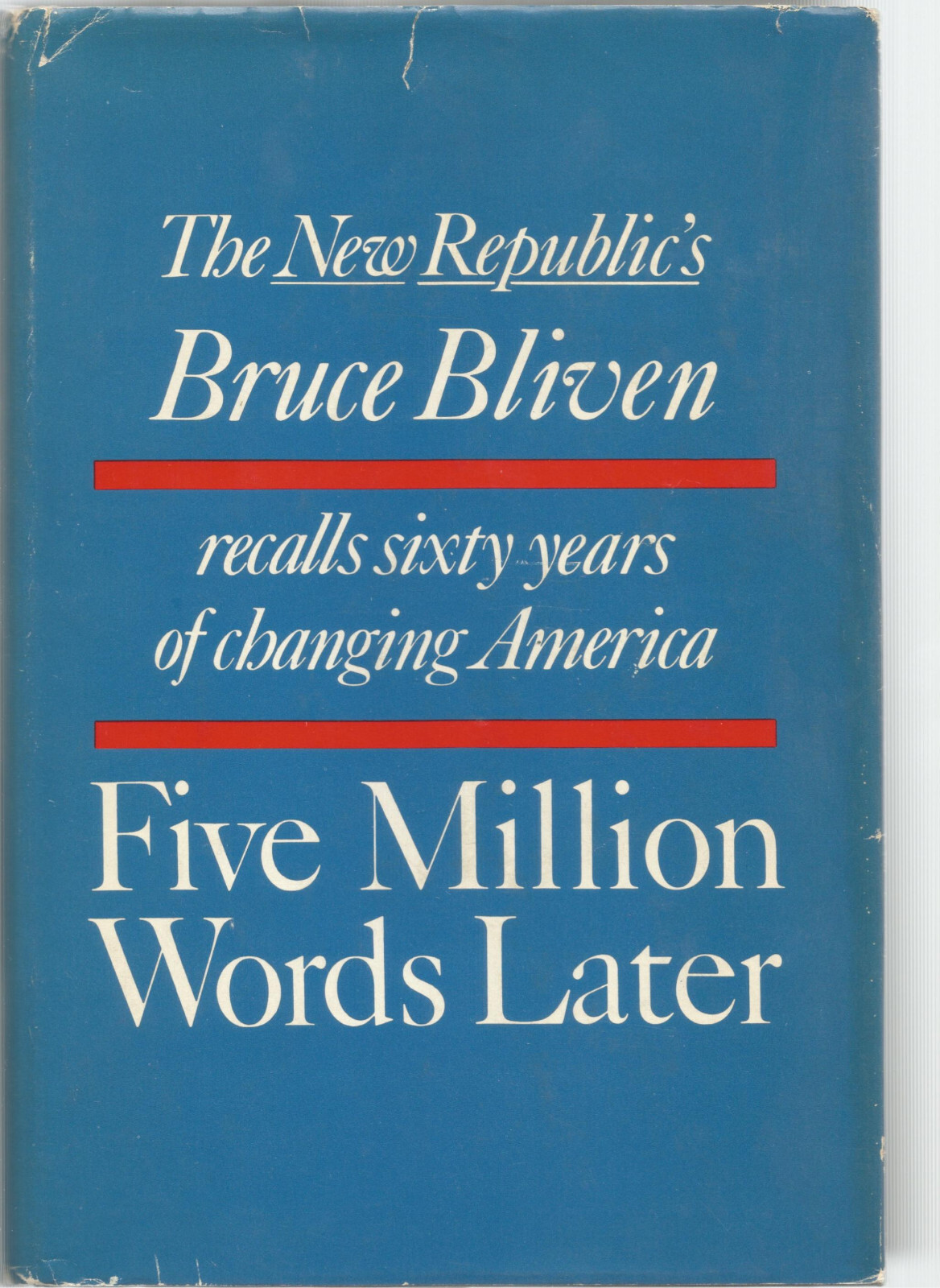 Five Million Words Later (1970) by Bruce Bliven | eBay