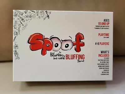Spoof - Family Party Bluffing Board Game | eBay