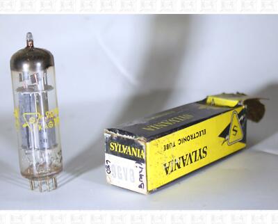 Sylvania 9GV8 Vacuum Tube Made In Brazil NOS +Box | eBay