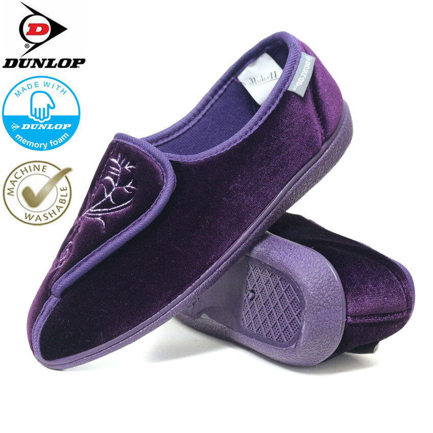 LADIES DIABETIC ORTHOPAEDIC EASY CLOSE WIDE FIT MACHINE WASHABLE ...