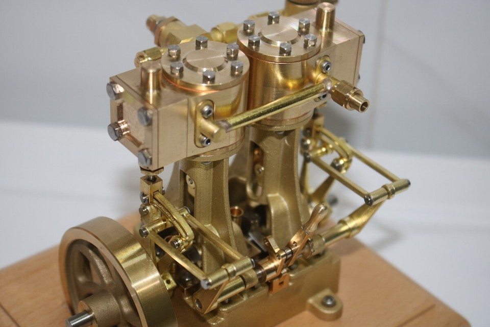 New Two-cylinder steam engine (M30B) Model | eBay
