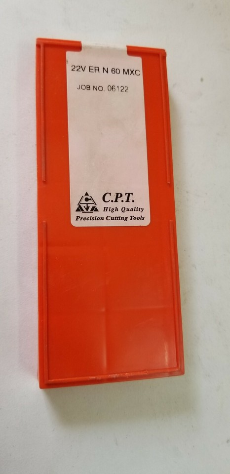 CPT 22ERN60MXC NEW Carbide cutting Tool Threading Inserts 10 Pcs Pack ...