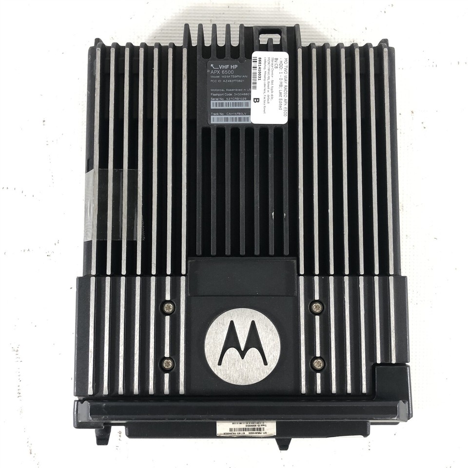 Motorola APX6500 P25 Phase-II 110W VHF Radio M25KTS9PW1AN (See ...