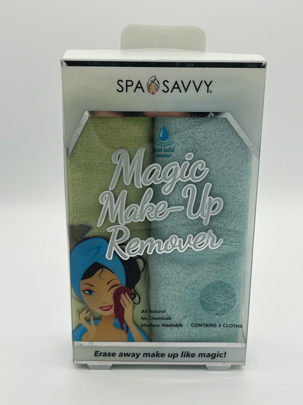 Spa Savvy Magic Face Make-up Remover 2-Pack New | eBay