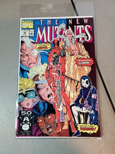 The New Mutants #98 Marvel 1st Appearance of Deadpool 1991 | eBay