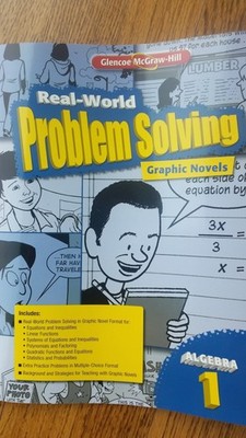Real-World Problem Solving Graphic Novels Algebra 1 ISBN 9780078905070 ...
