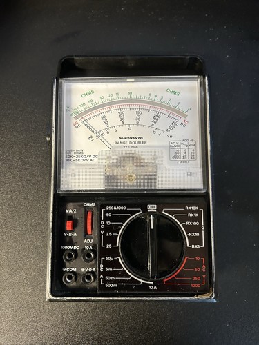 Micronta Range Doubler Multitester, Cat. No. 22-204A, 43 Ranges | eBay