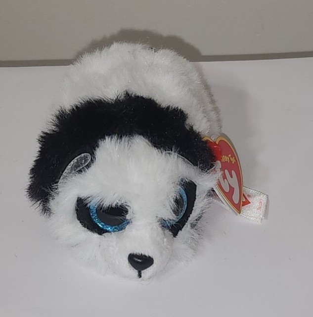 Ty Beanie Boos Teeny Tys 4" BAMBOO Panda (UK ) Stackable Plush Toy MWMT ...