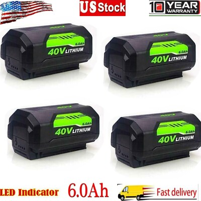 NEW For RYOBI 40V 6.0Ah LITHIUM 6Ah BATTERY OP40404 / Op40401 OP40602 ...