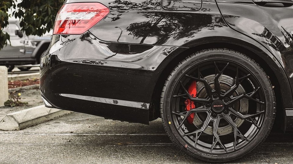 20" STANCE SF10 MATTE BLACK WHEELS FOR MERCEDES E CLASS E200 E250 E300 ...