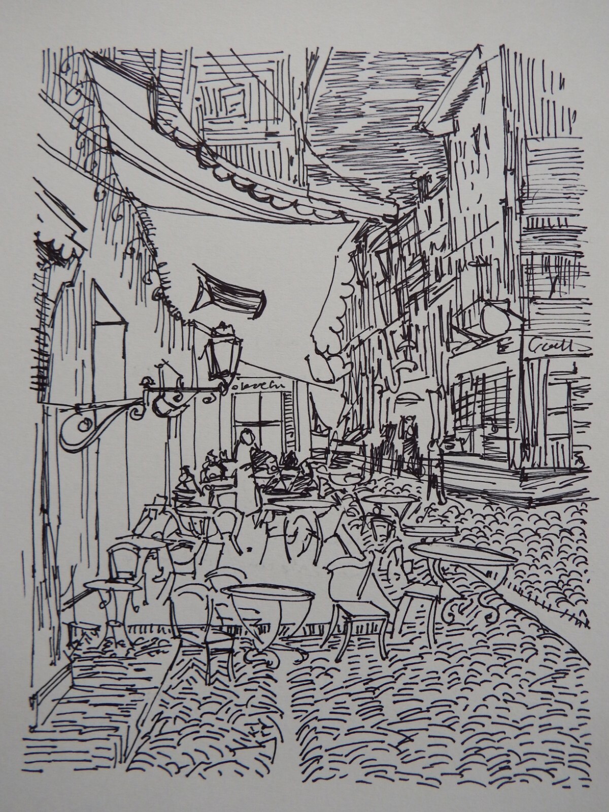 Van Gogh Ink Drawings