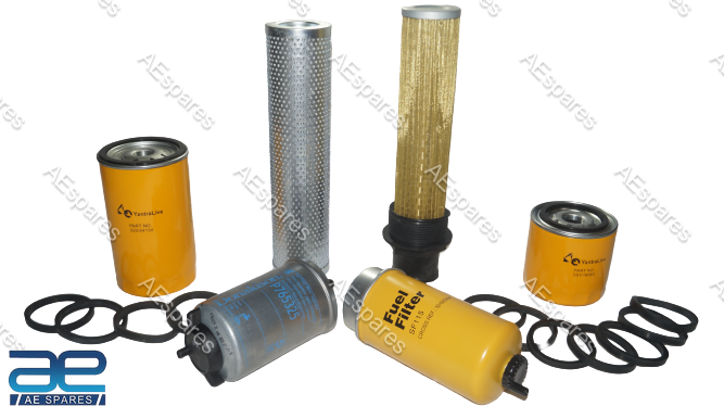 Filter Service Kit Of 6 pcs. For JCB 3DX Part No.400/N7762 ECs | eBay ...