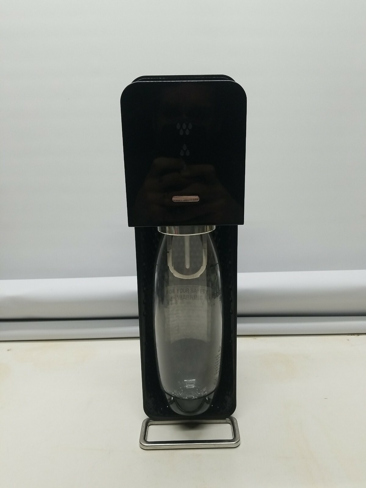 Soda Stream Soda Maker Carbonated Beverage Black- Empty CO2 - SOU-001 ...