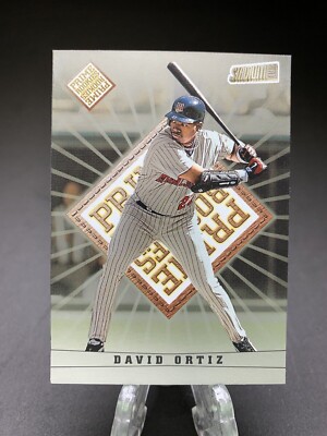 DAVID ORTIZ BIG PAPI ROOKIE 1998 TOPPS STADIUM CLUB PRIME ROOKIES 344 ...