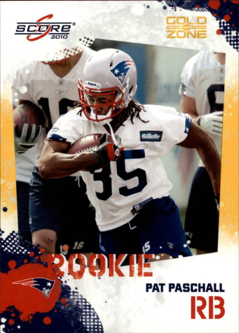 2010 Score - Rookie Pat Paschall #378 Gold Zone /299 (RC) for sale ...