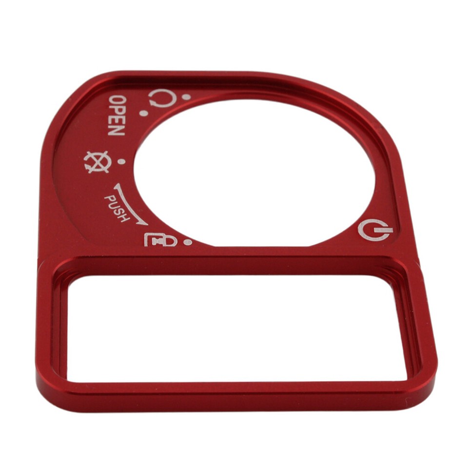 Motorcycle Ignition Lock Switch Cover Trim Red For Honda PCX160 150 125 ...