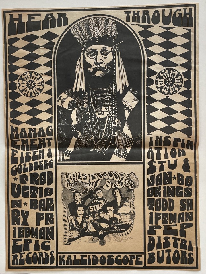 1967 THE KALEIDOSCOPE ‘Side Trips’ Record Promo Ad | eBay