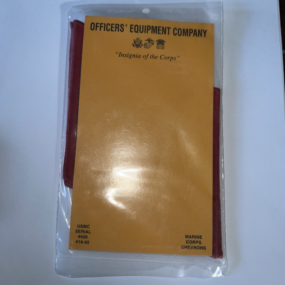 USMC 6 Bars grn/red HASH MARKS Service Stripes PATCH set Marines ...