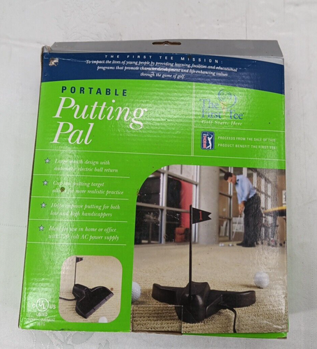 Portable Golf Putting Pal /indoor practice putting automatic golf ball ...
