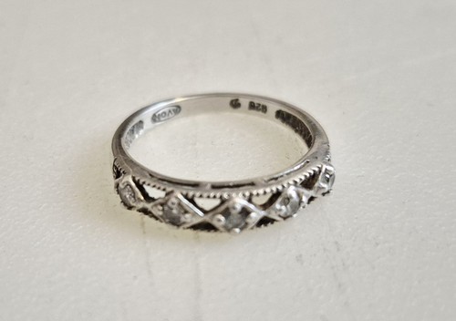 Vintage Sterling Silver Avon Ring Size 9 | eBay