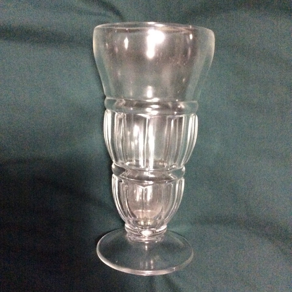 Soda Fountain Glass Vintage Clear, NO cracks-chips-cloudy Float ...