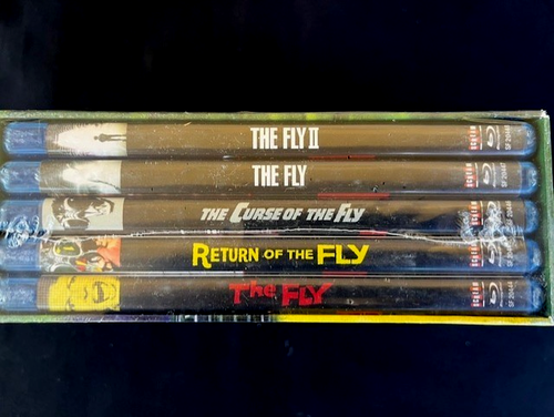 THE FLY COLLECTION 1959-1989 (Scream Factory 5 Film Blu-Rays Box Set ...