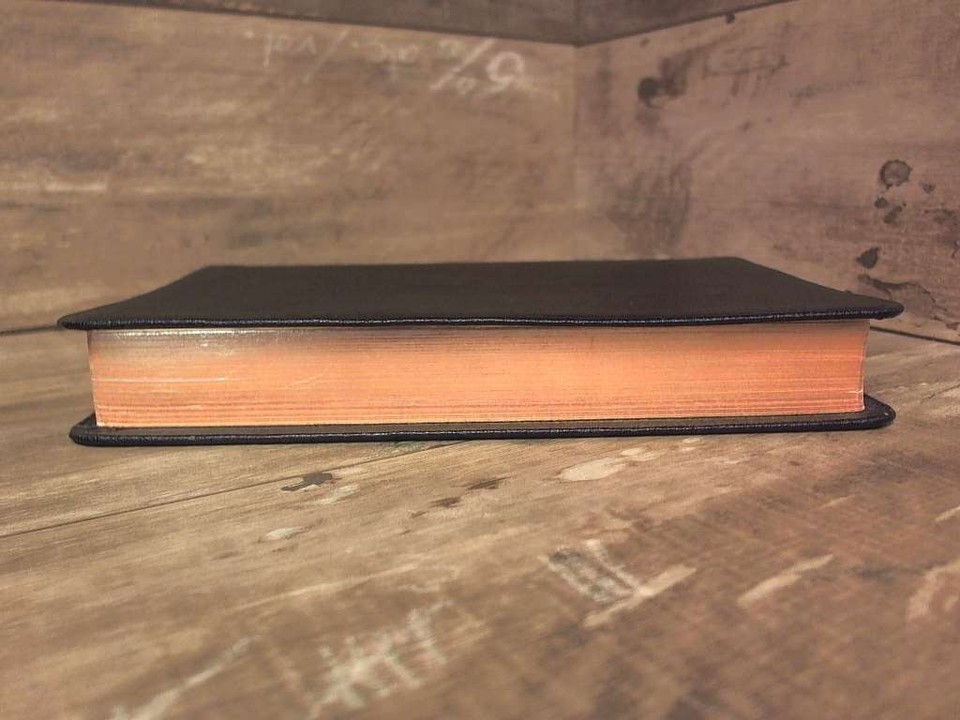 KJV Pitt Minion Reference Bible, Black Goatskin Leather, Red-letter ...