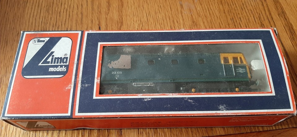 Lima Class 33 Diesel Locomotive OO Gauge BR Blue | eBay UK