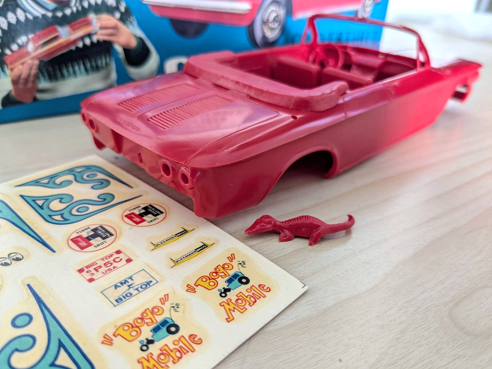 SUPER RARE! ORIGINAL VINTAGE AMT CORVAIR CONVERTIBLE JR KIT *GORGEOUS ...