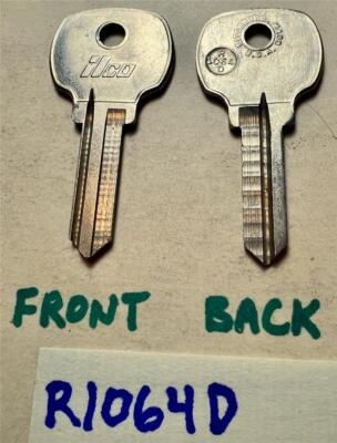 Vintage 1970s 1980s NOS ILCO R1064D key blanks, new old stock National ...