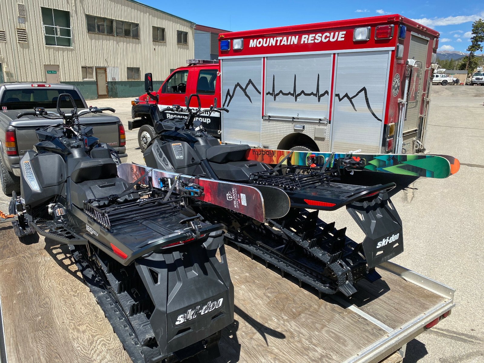 Ski-Doo LinQ 146+ Snowmobile Rack, Cargo System, Tunnel Bag, Tunnel ...