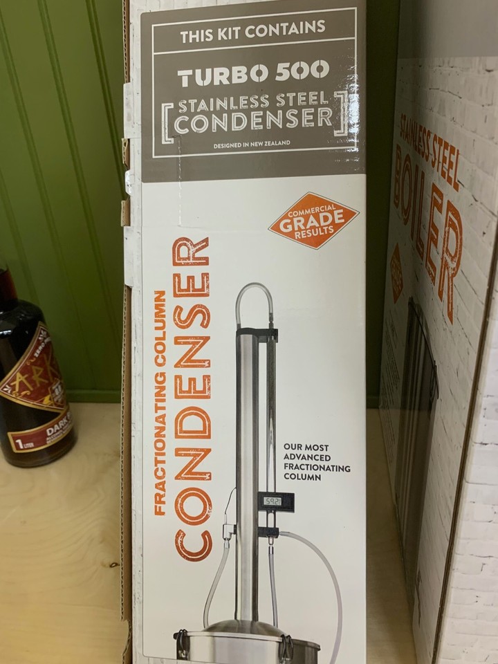 Still Spirits Turbo 500 Still! T-500 Water Oil Stainless Steel Reflux ...