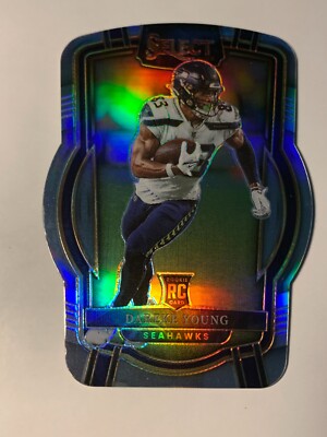 DAREKE YOUNG #210 - 2022 SELECT - SILVER PRIZM - CLUB LEVEL DIE CUT RC | eBay
