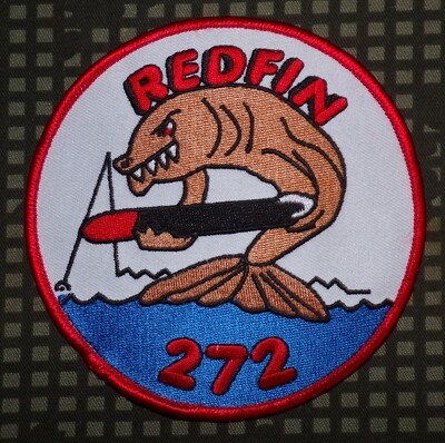 US Navy USS Redfin SS 272 Submarine Embroidered Full Color Patch | eBay