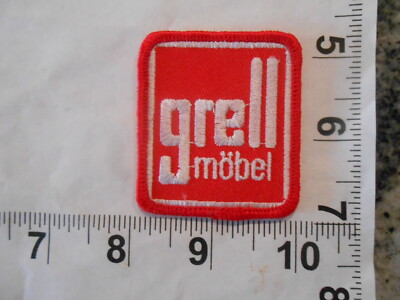Vtg GRELL MOBEL FURNITURE Advertising Patch free shipping | eBay