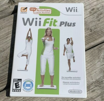 Wii Fit Plus Game New Sealed Balance Board Compatible Fitness Yoga ...