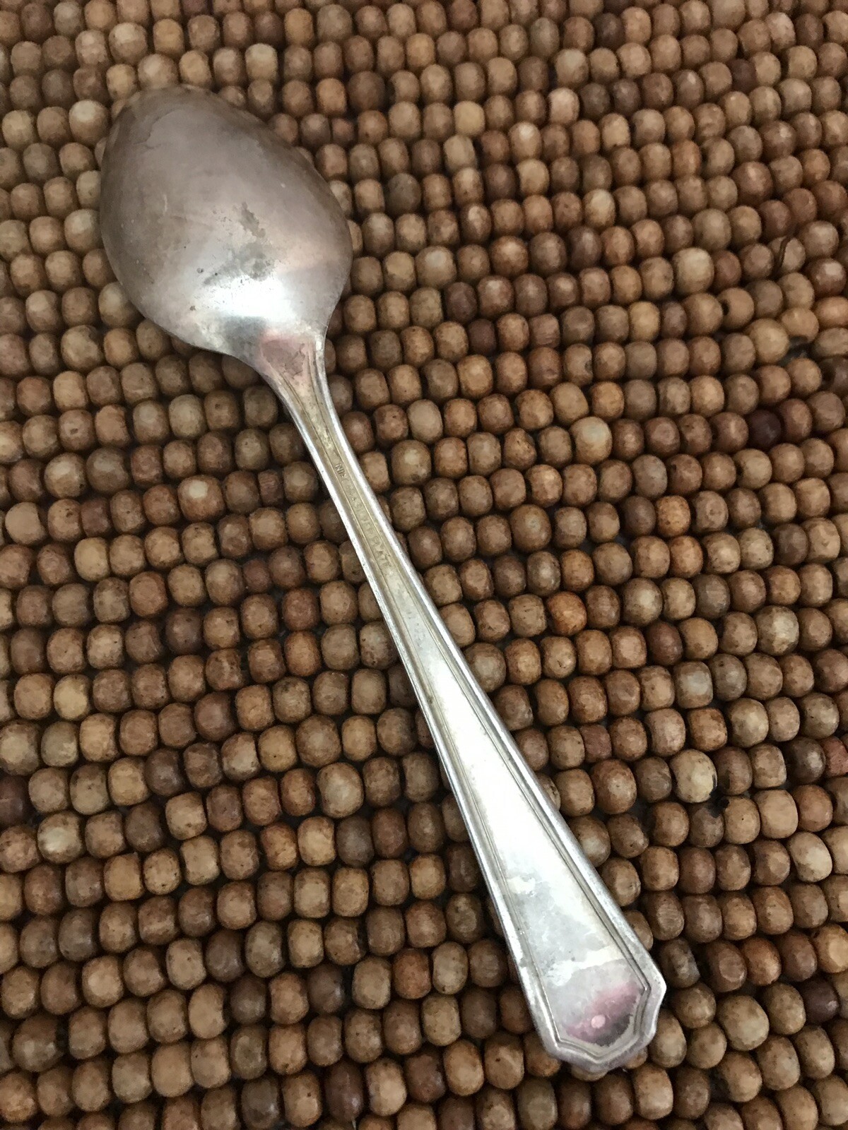NIAGARA Silverplate 1930 GLENDALE Outlined Tri Tip TEASPOON 6” | eBay