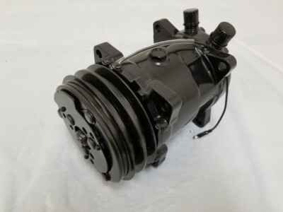 V-Belt Sanden 508 Style A/C Air Conditioning Compressor Black D32102BK ...